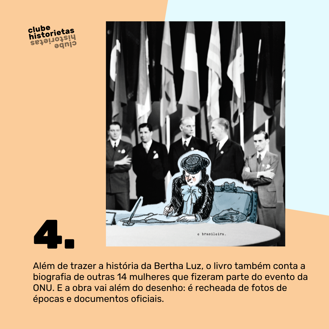 Feminista brasileira na ONU • Mina de HQ - Histórias em quadrinhos mais ...
